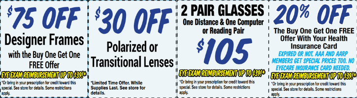 Eyeglasses For Sale in Central Florida | 20/20 Eyeglass Superstore